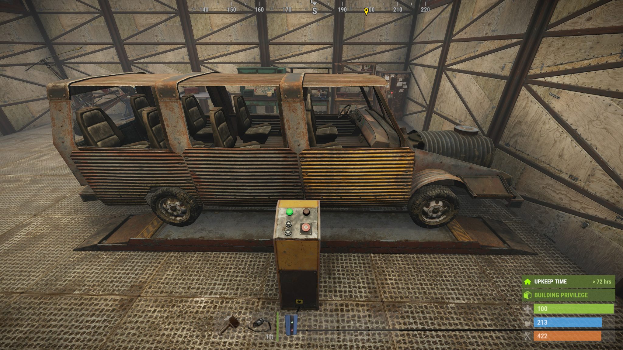 アップデートされたRUSTの車についてのメモ | にゃんこのブログ